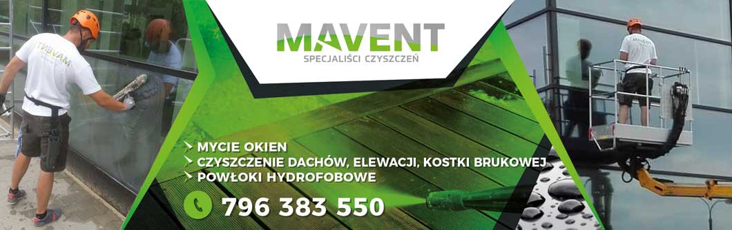 Mavent usługi czyszczenie, mycie okien, kostki brukowej, elewacji ...